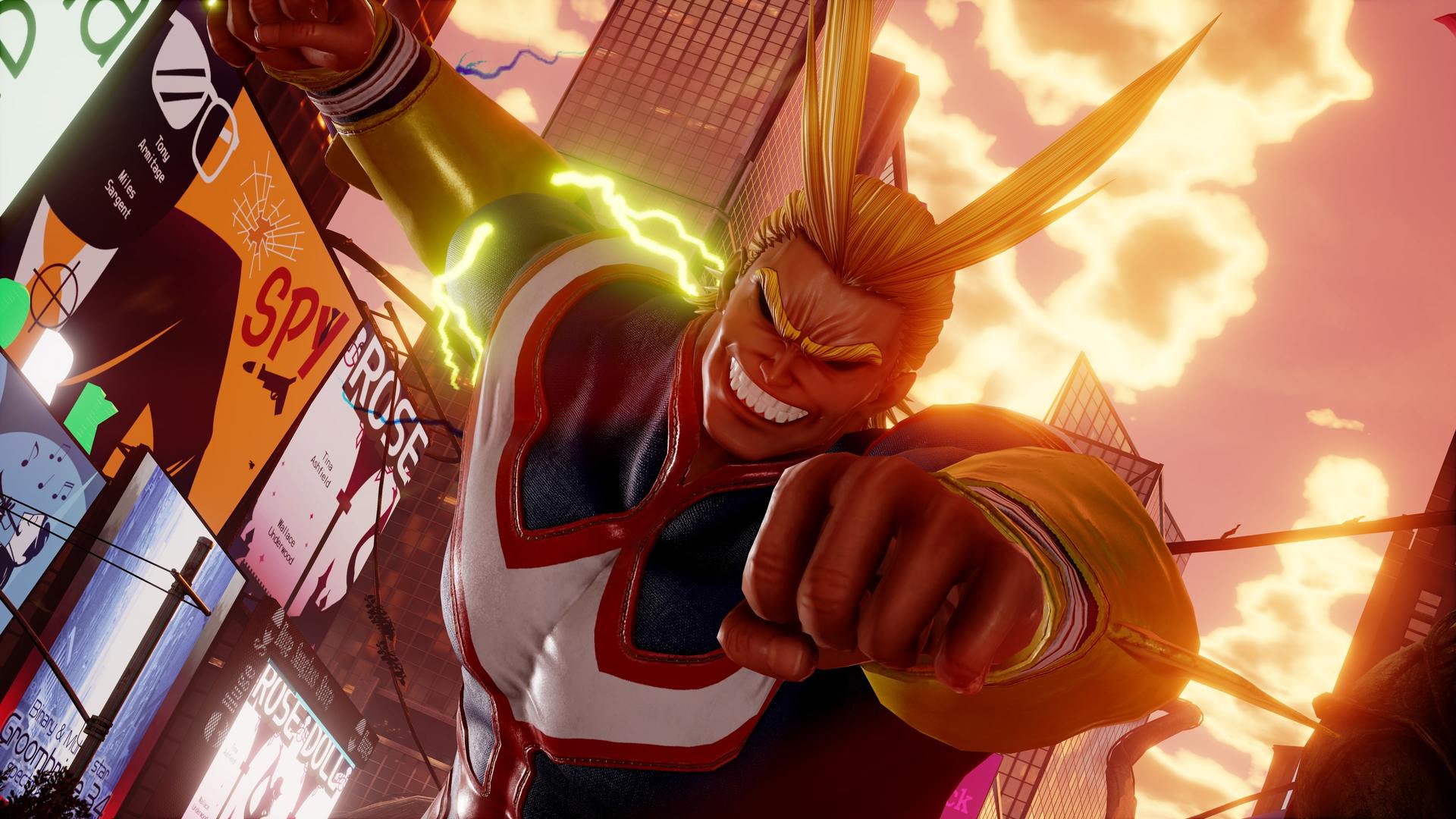 All Might si mostra nel suo primo trailer su Jump Force | GamerClick
