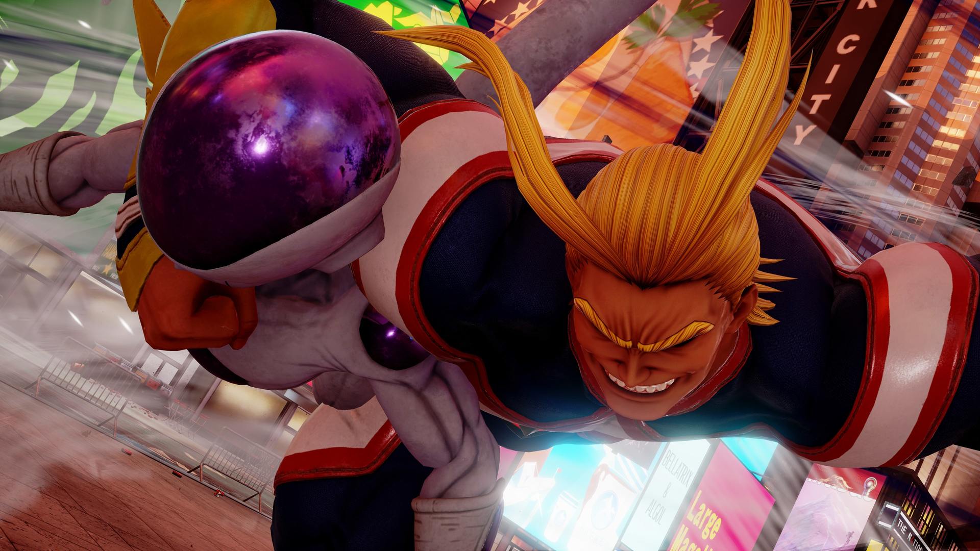 All Might si mostra nel suo primo trailer su Jump Force | GamerClick