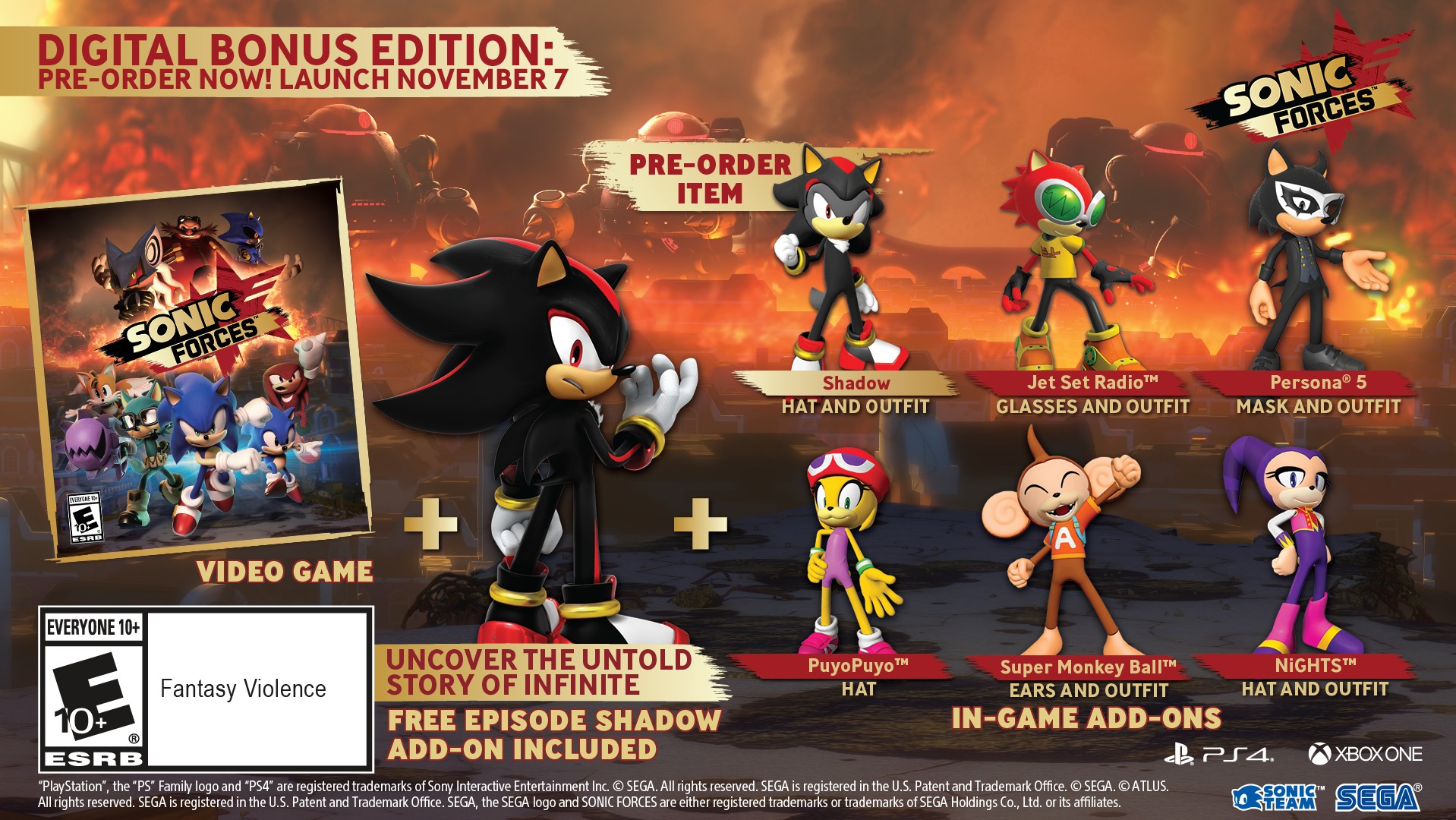 Annunciato Episode Shadow, il DLC per Sonic Forces | GamerClick