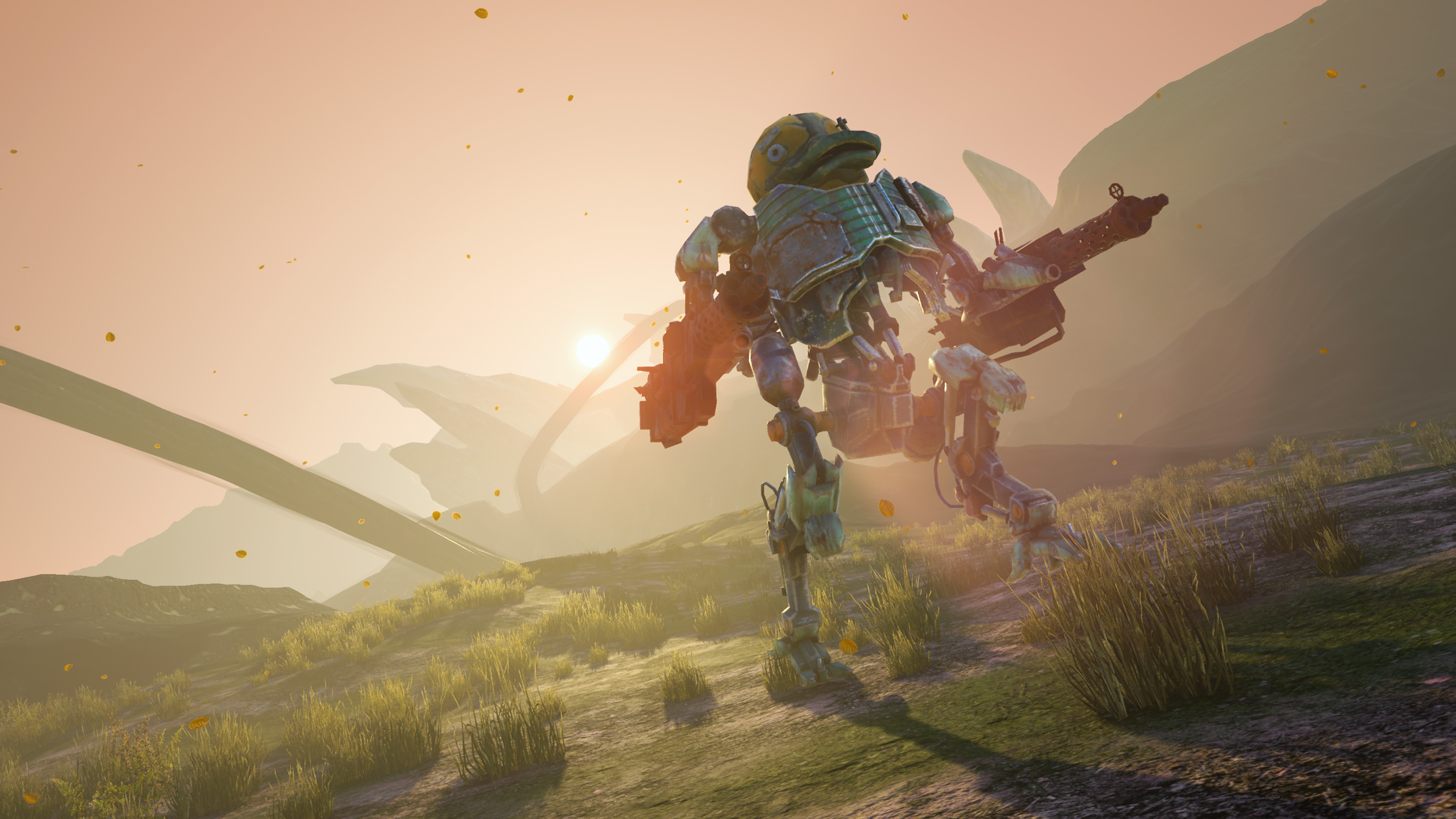 Biomutant, robot dalla testa di papera e paesaggi sconfinati nelle ...