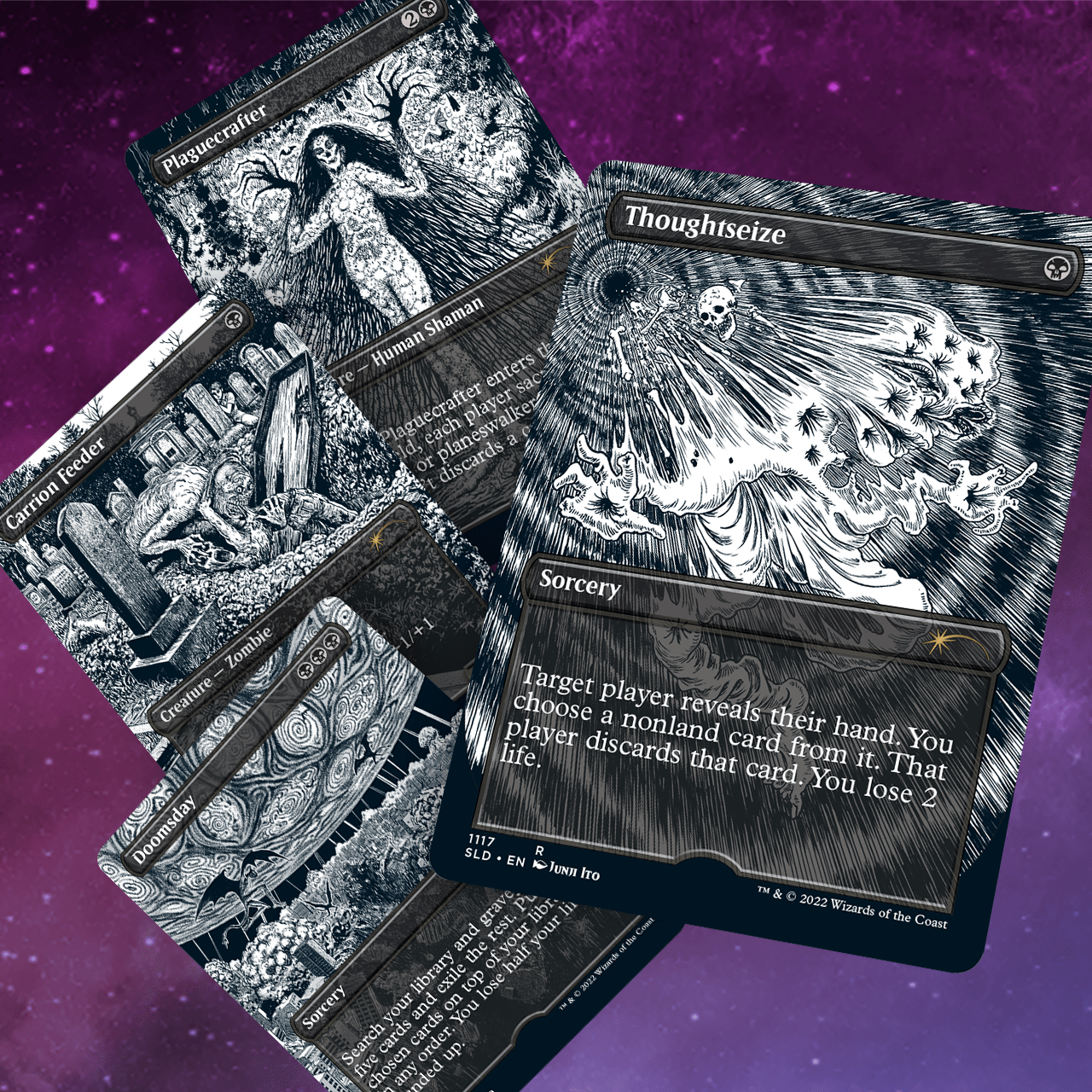 Magic the Gathering incontra Junji Ito in Secret Lair | GamerClick