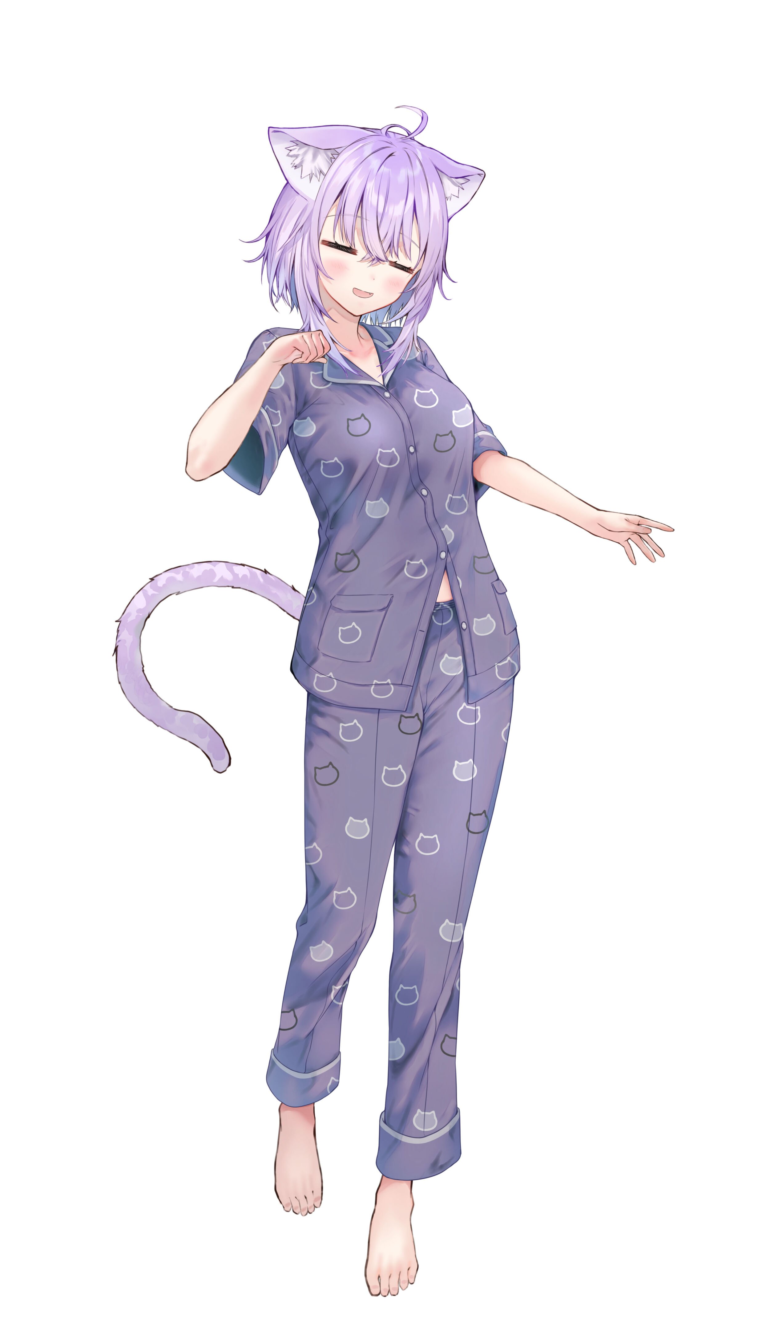 Okayu Nyumu!, la visual novel con la VTuber Nekomata Okayu, uscirà nel ...