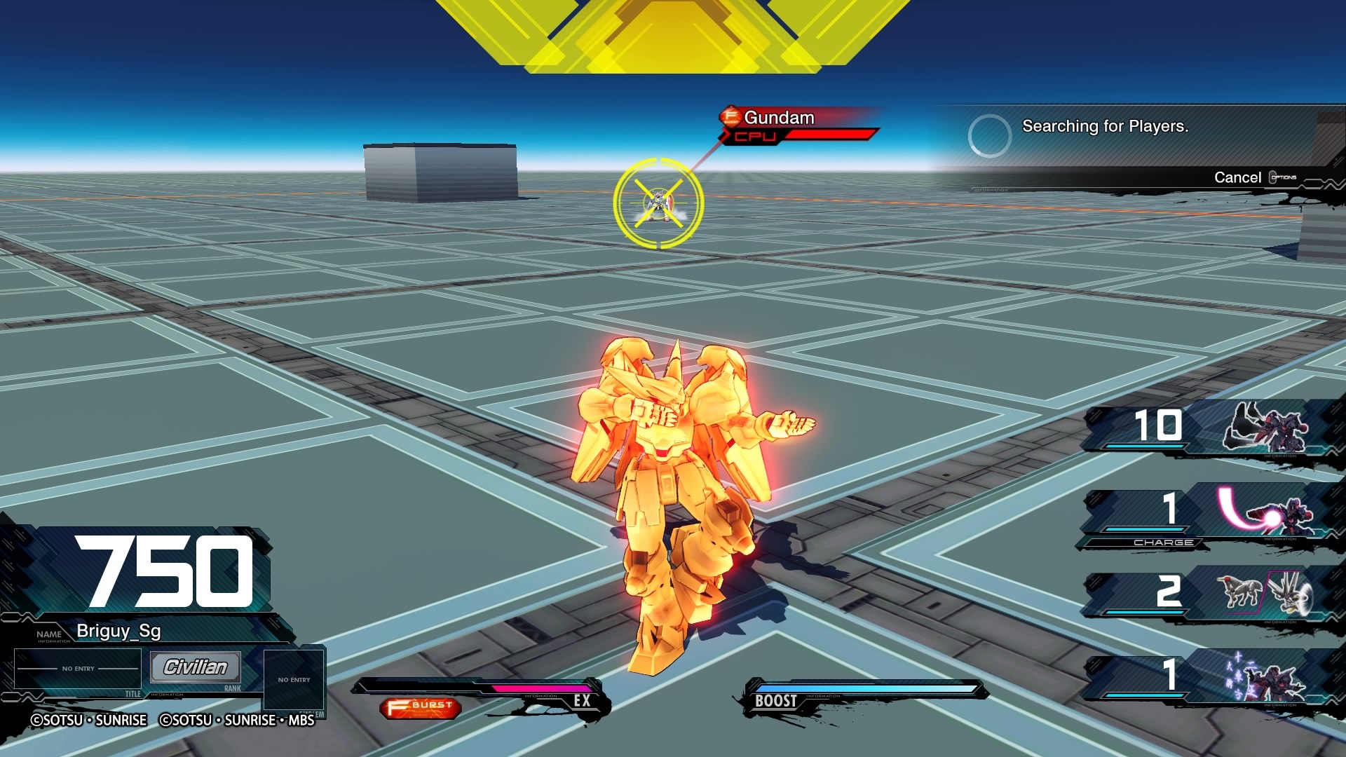MOBILE SUIT GUNDAM EXTREME VS. MAXIBOOST ON (Game) | GamerClick.it